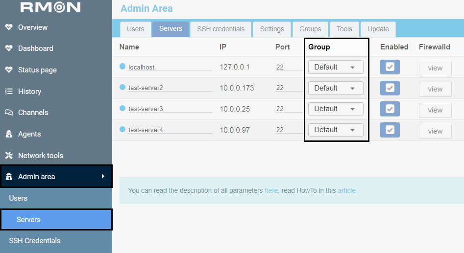 How to use groups and roles
