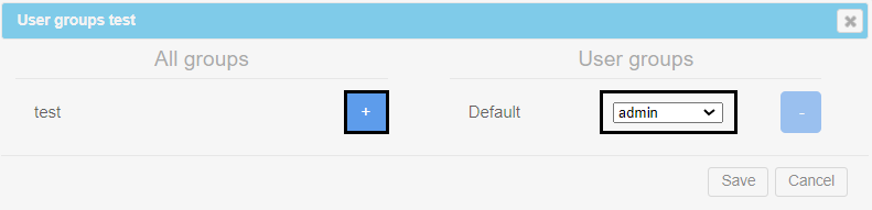 How to use groups and roles