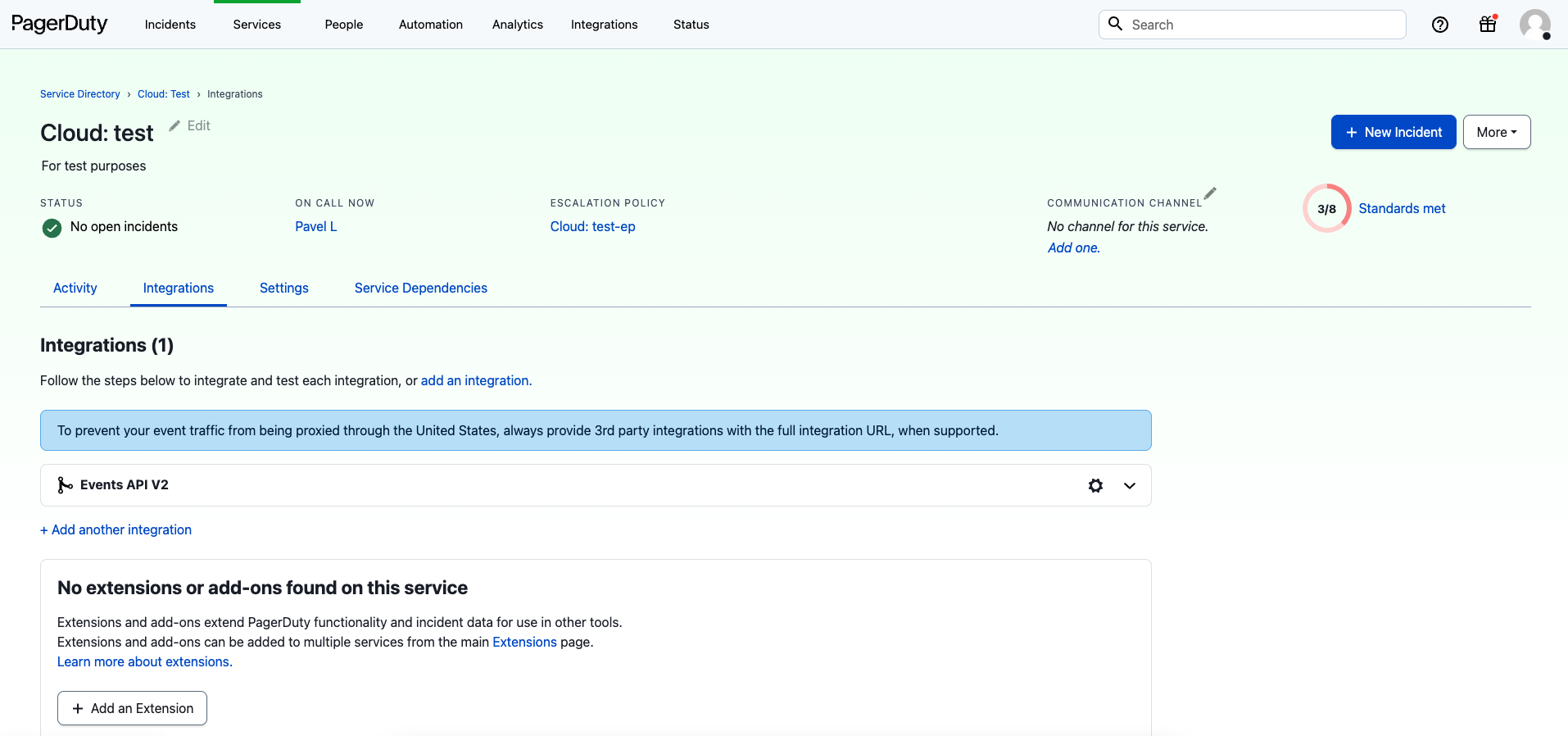 How to create a PagerDuty integration with Roxy-WI