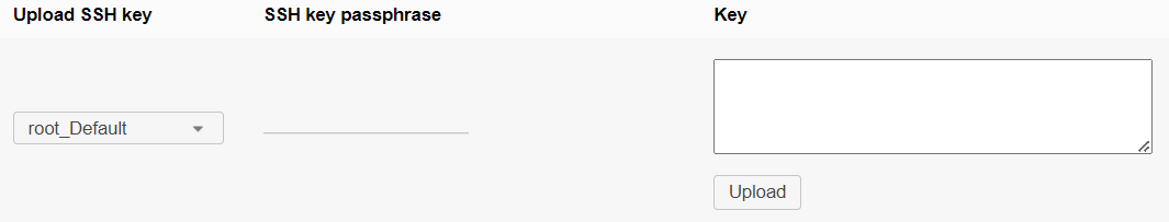 How to setup servers, group and SSH credentials