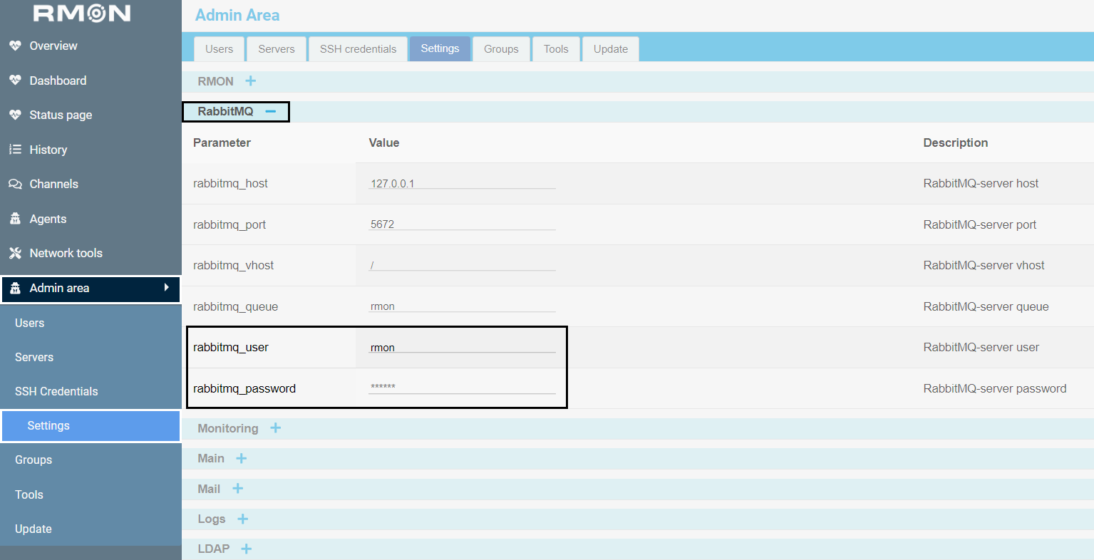 Socket service description